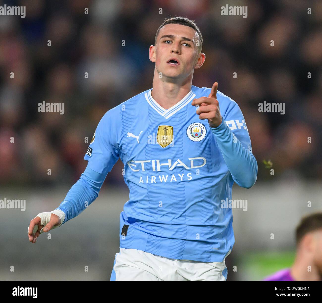 London, UK. 05th Feb, 2024 - Brentford v Manchester City - Premier ...