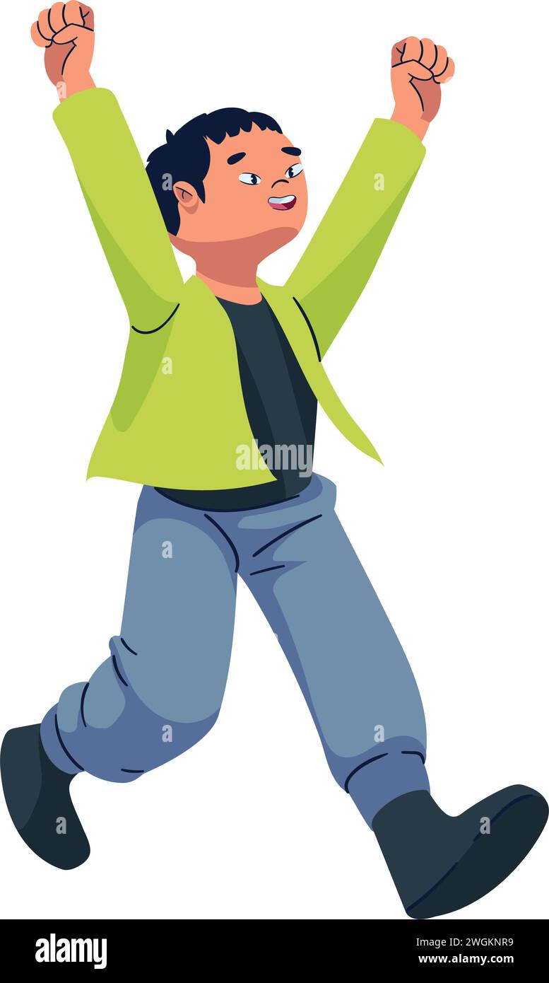 down syndrome boy Stock Vector Image & Art - Alamy