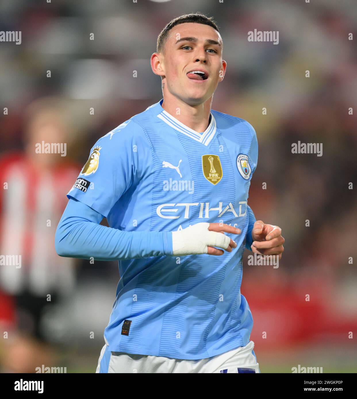 London, UK. 05th Feb, 2024 - Brentford v Manchester City - Premier ...