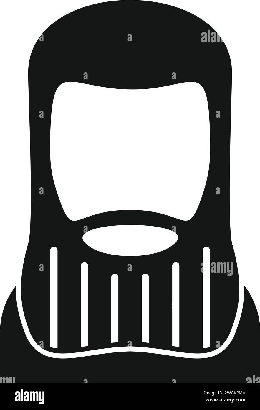 Mature beard man icon simple vector. Portrait male. Model aged goatee ...