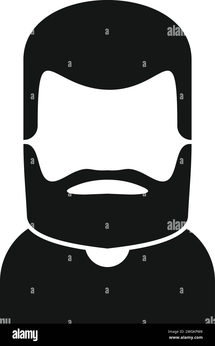 Handsome older man goatee Stock Vector Images - Alamy