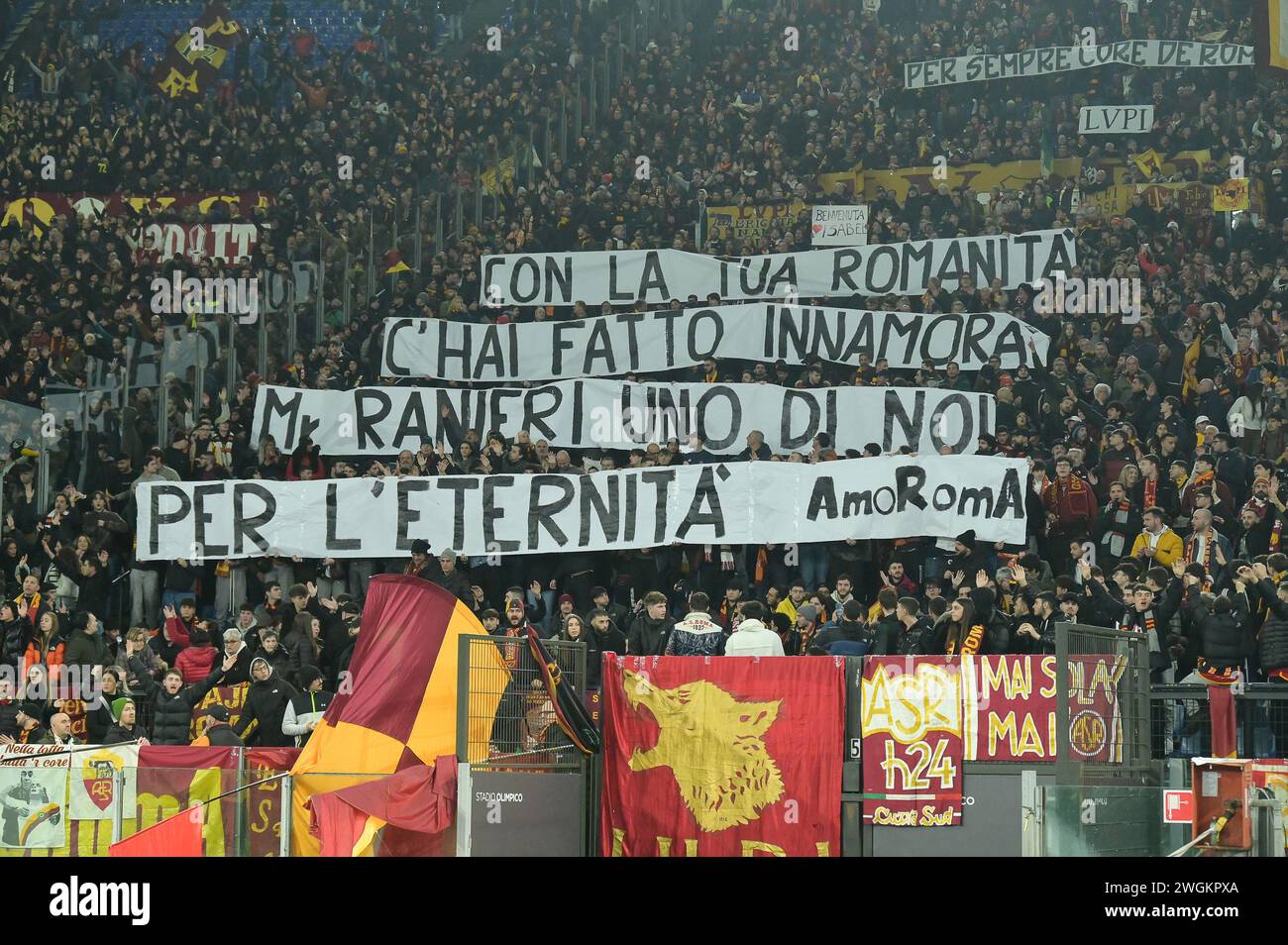 Stadio Olimpico, Rome, Italy. 5th Feb, 2024. Serie A Football; Roma ...