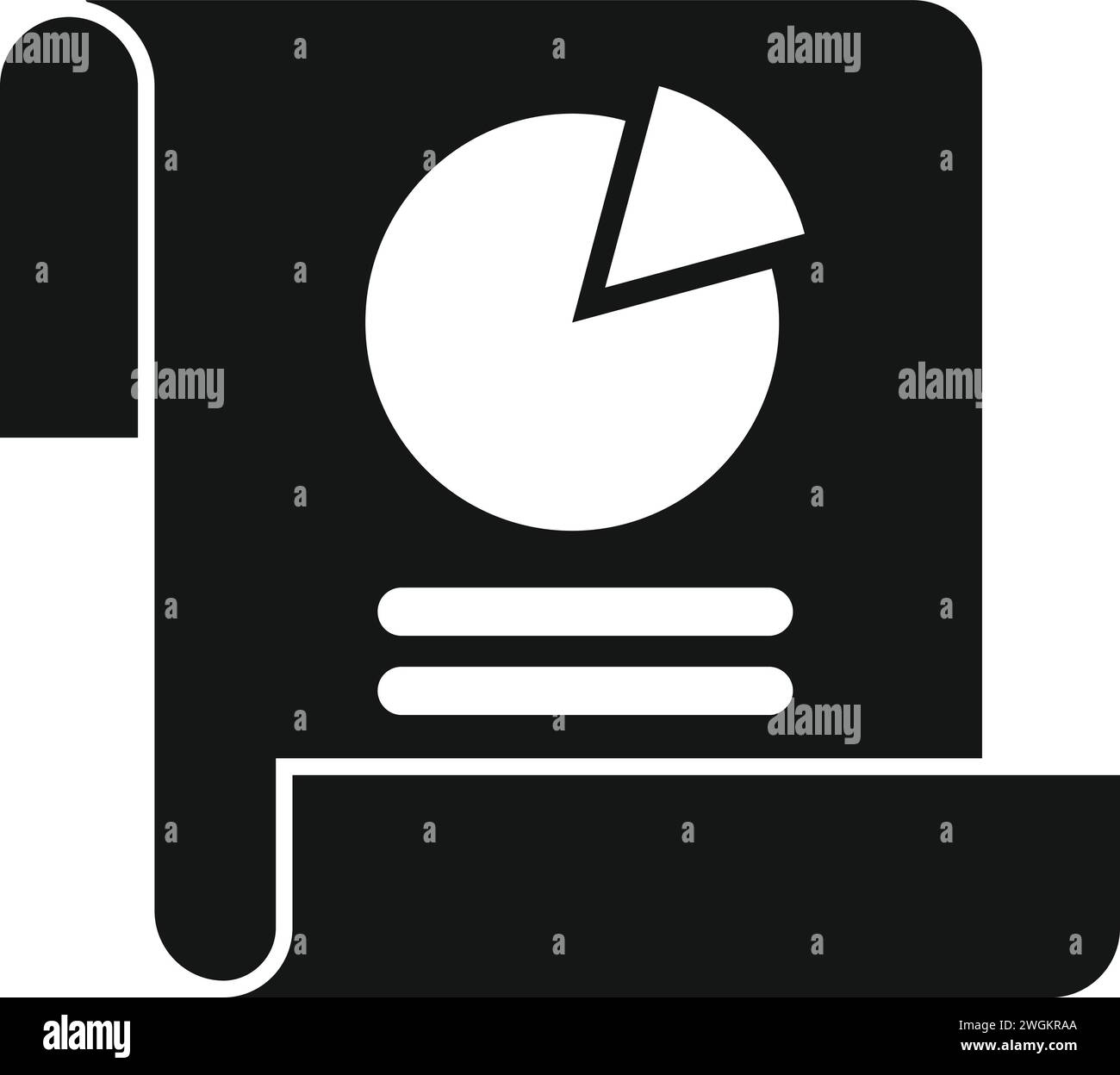 Plan project monitor icon simple vector. Risk strategy plan. Work team ...