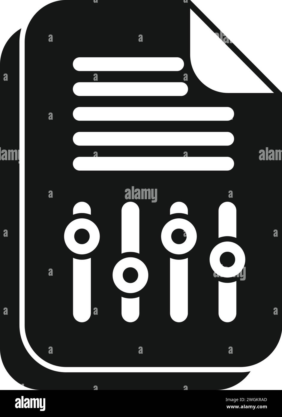 Performance management icon simple vector. Digital plan. Project change ...