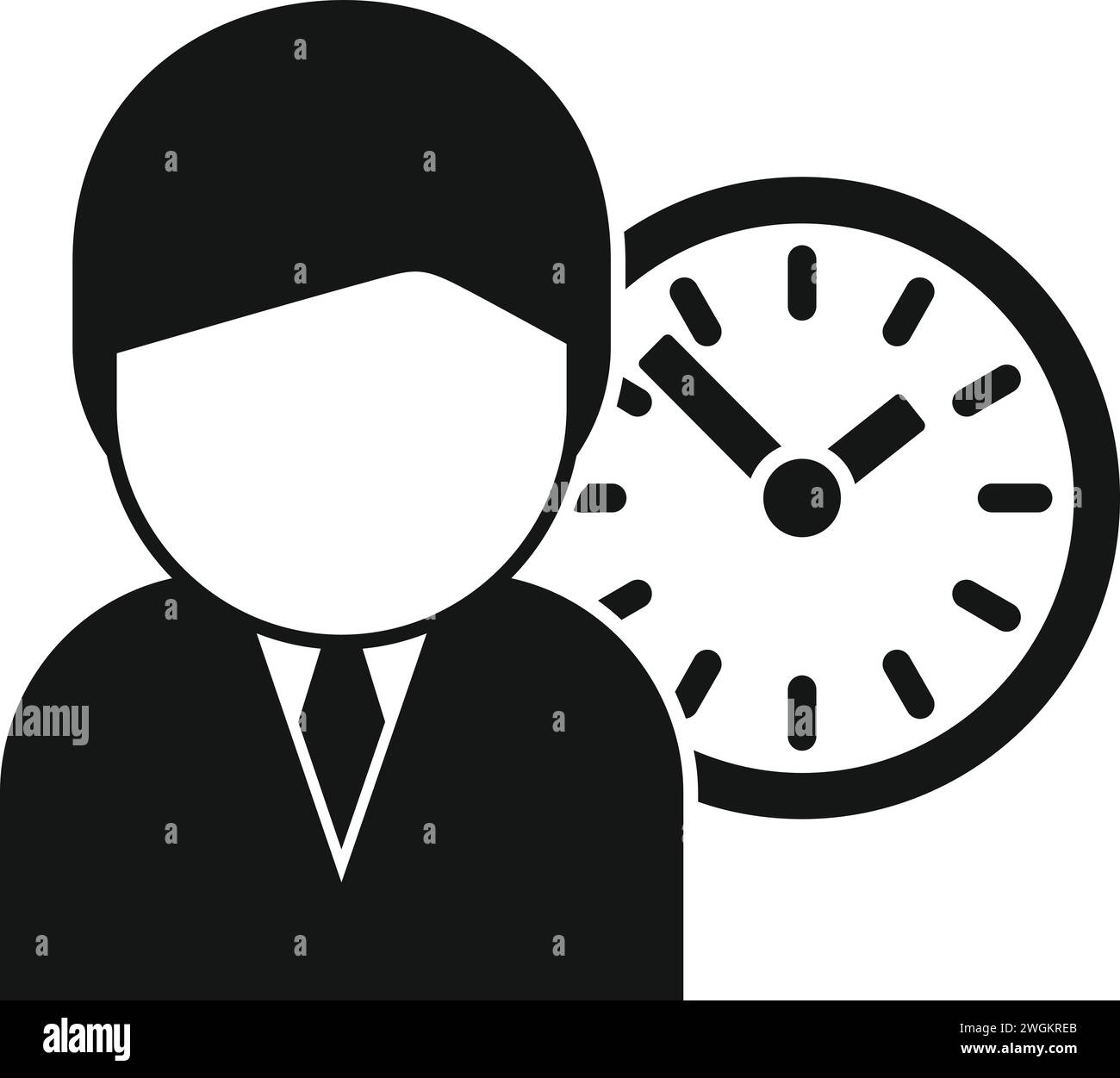 Gear plant digital icon simple vector. Finance monitor. Human person ...