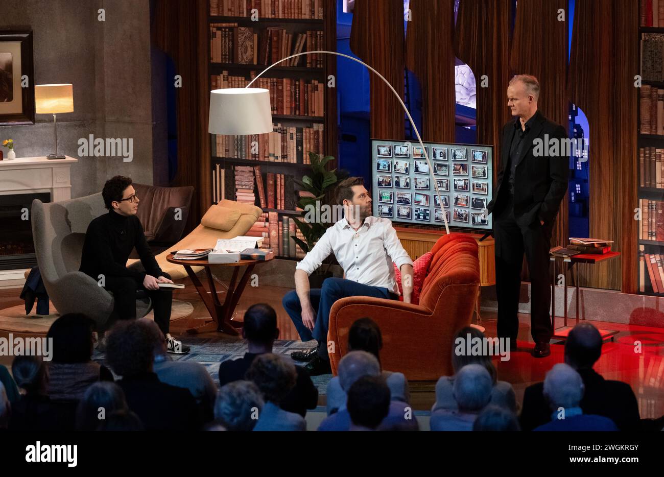 PRODUCTION - 05 February 2024, Bavaria, MŸnchen: Matthias Renger (l-r ...