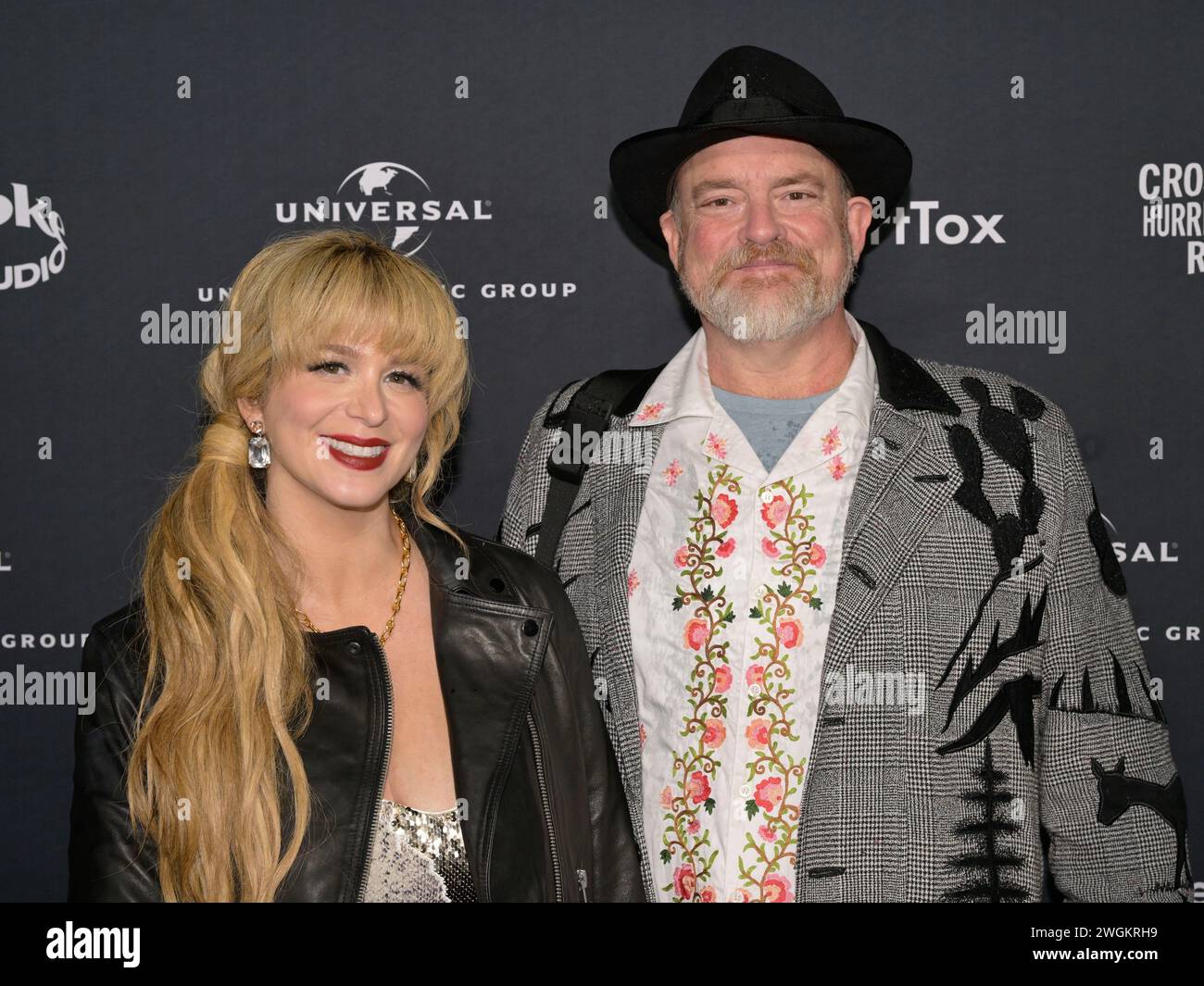 Hollywood, California, USA. 04th Feb, 2024. Ana Cristina Cash and John ...