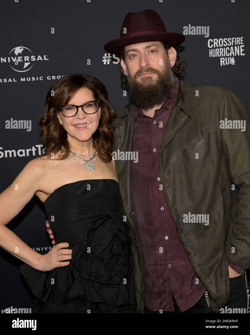 Hollywood, California, USA. 04th Feb, 2024. Lisa Loeb, Roey Hershkovitz ...