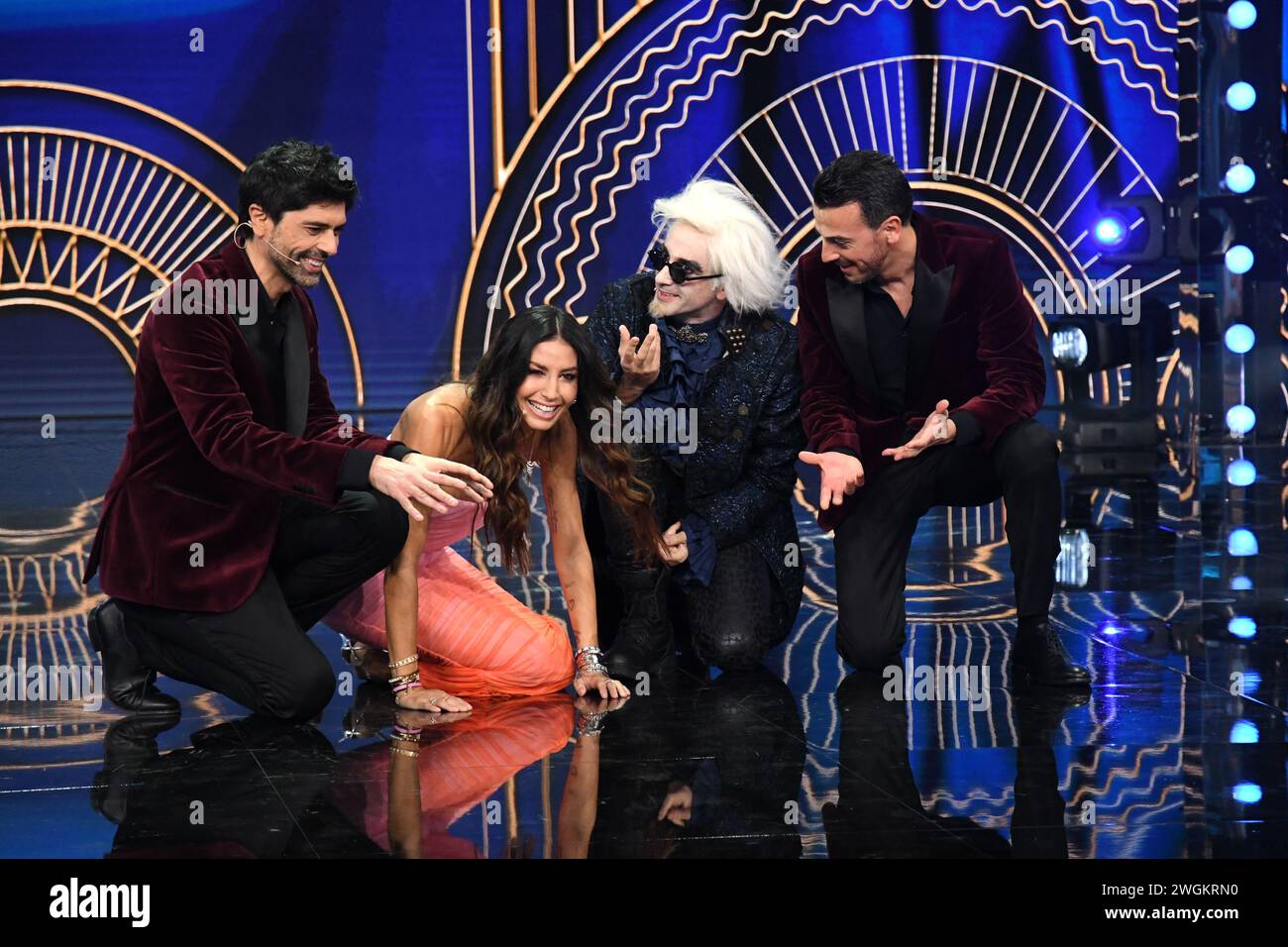 Naples, Italy. 06th Feb, 2024. "Auditorium Rai" (Na) 5/02/2024 1 ...