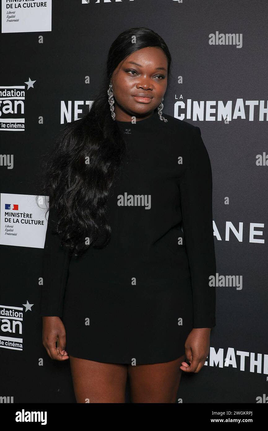 Paris, France. 05th Feb, 2024. Guslagie Malanda attends the 'La Bete ...