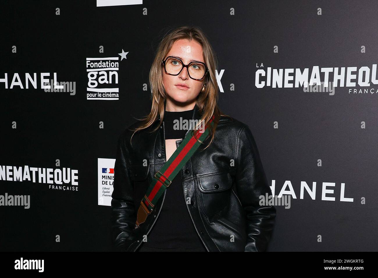 Paris, France. 05th Feb, 2024. Chine Thybaud attends the 'La Bete ...
