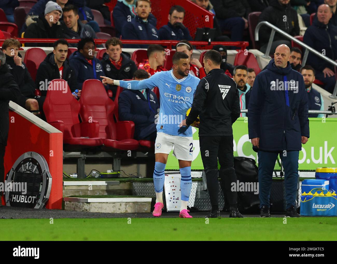 Brentford, London, UK. 5th February 2024; Gtech Community Stadium ...