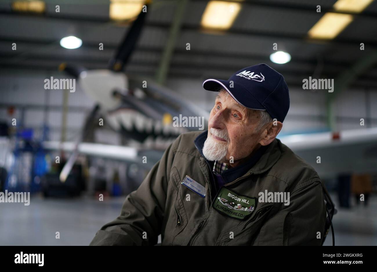 102 Year Old Jack Hemmings Afc During Interviews Before Flying A