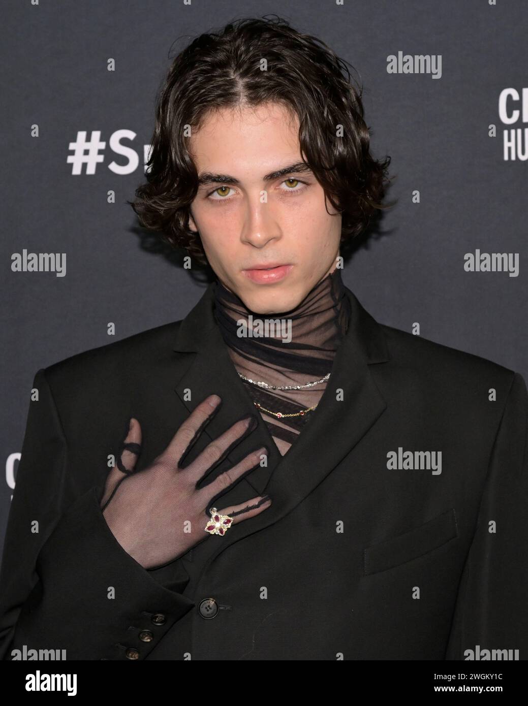 Hollywood, California, USA. 04th Feb, 2024. Aidan Bissett. 2024 ...