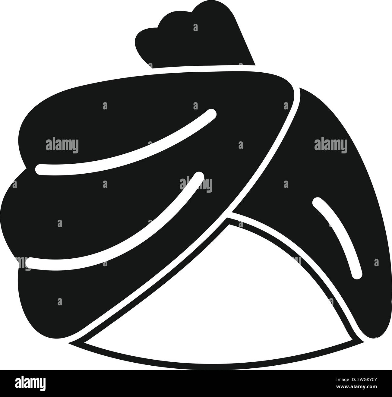 Traditional arabic headgear Black and White Stock Photos & Images - Alamy