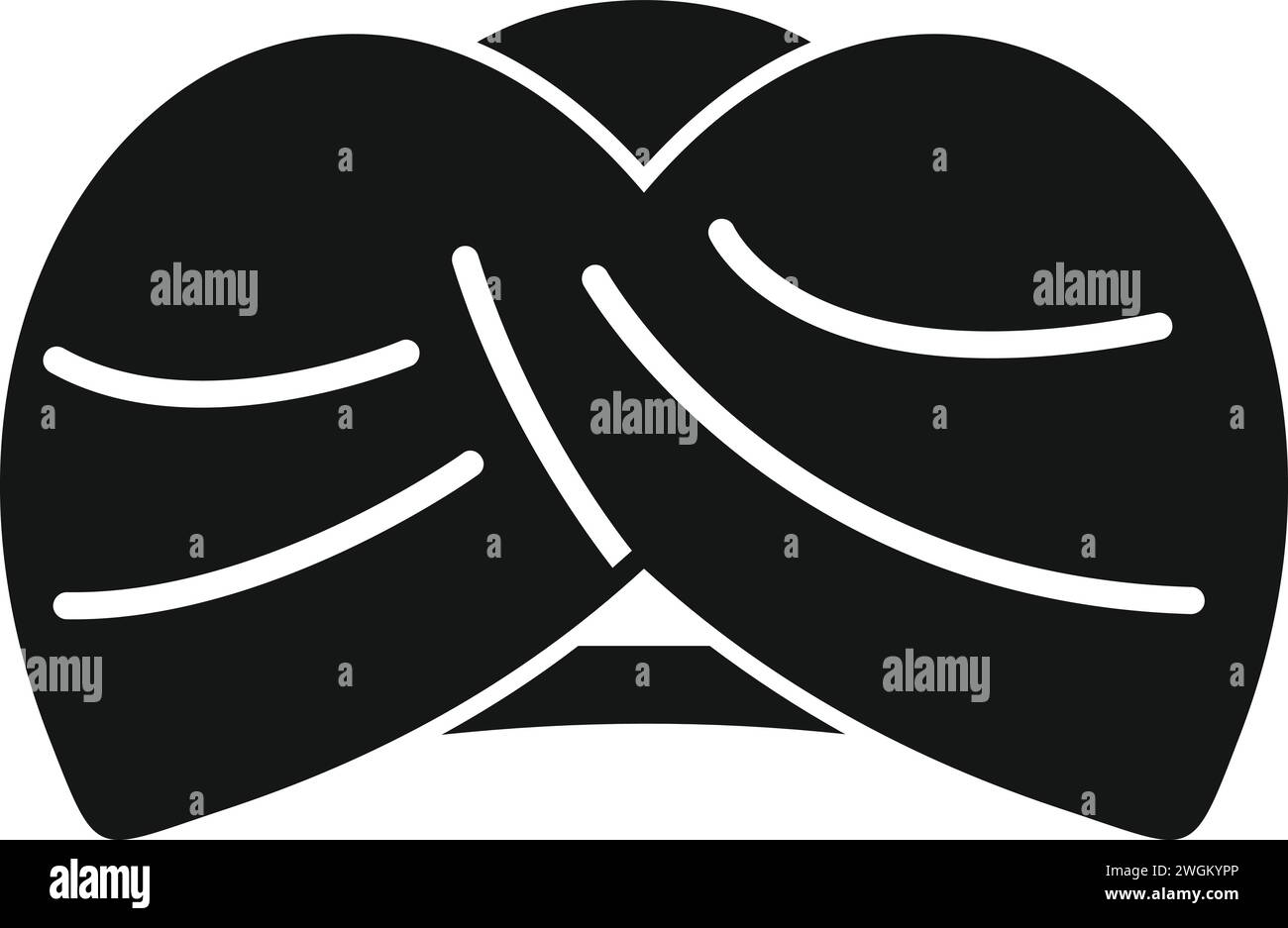 Sultan headgear icon simple vector. East religion. Desert costume ...