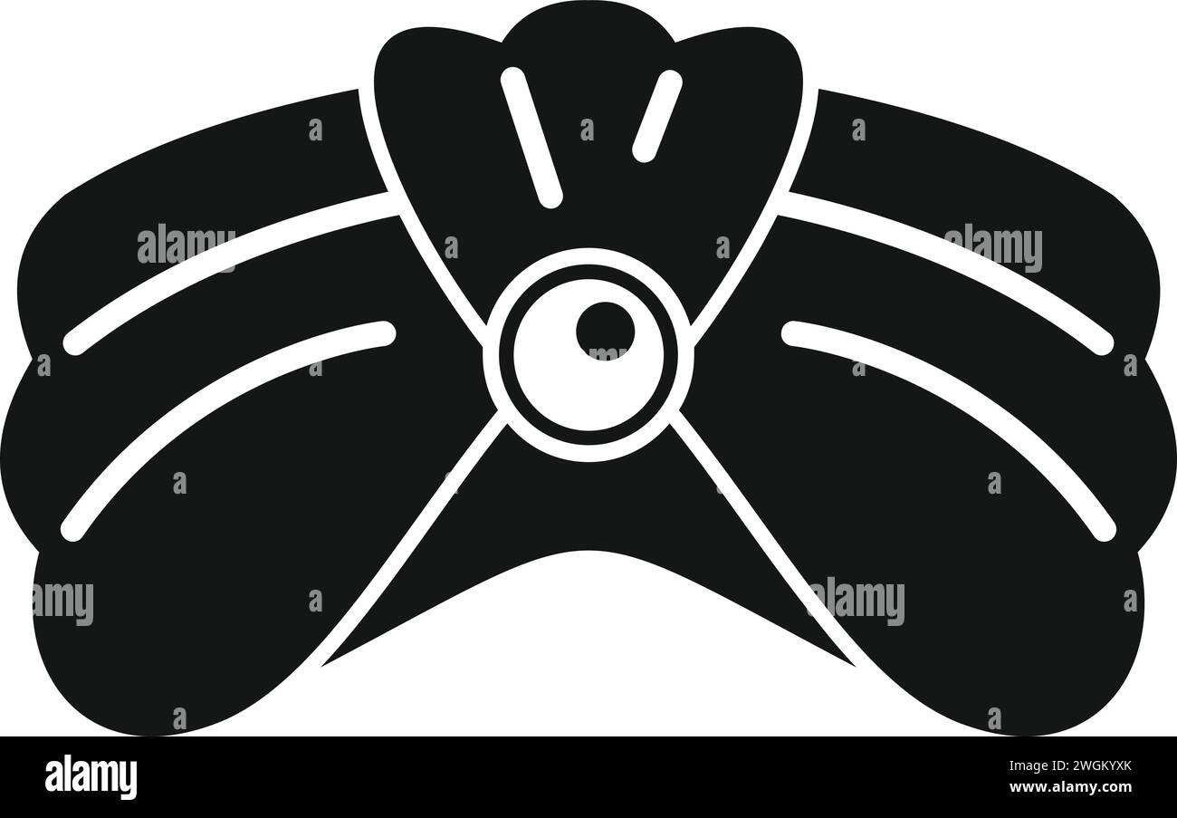 People turban icon simple vector. Costume desert. Attire traditional ...