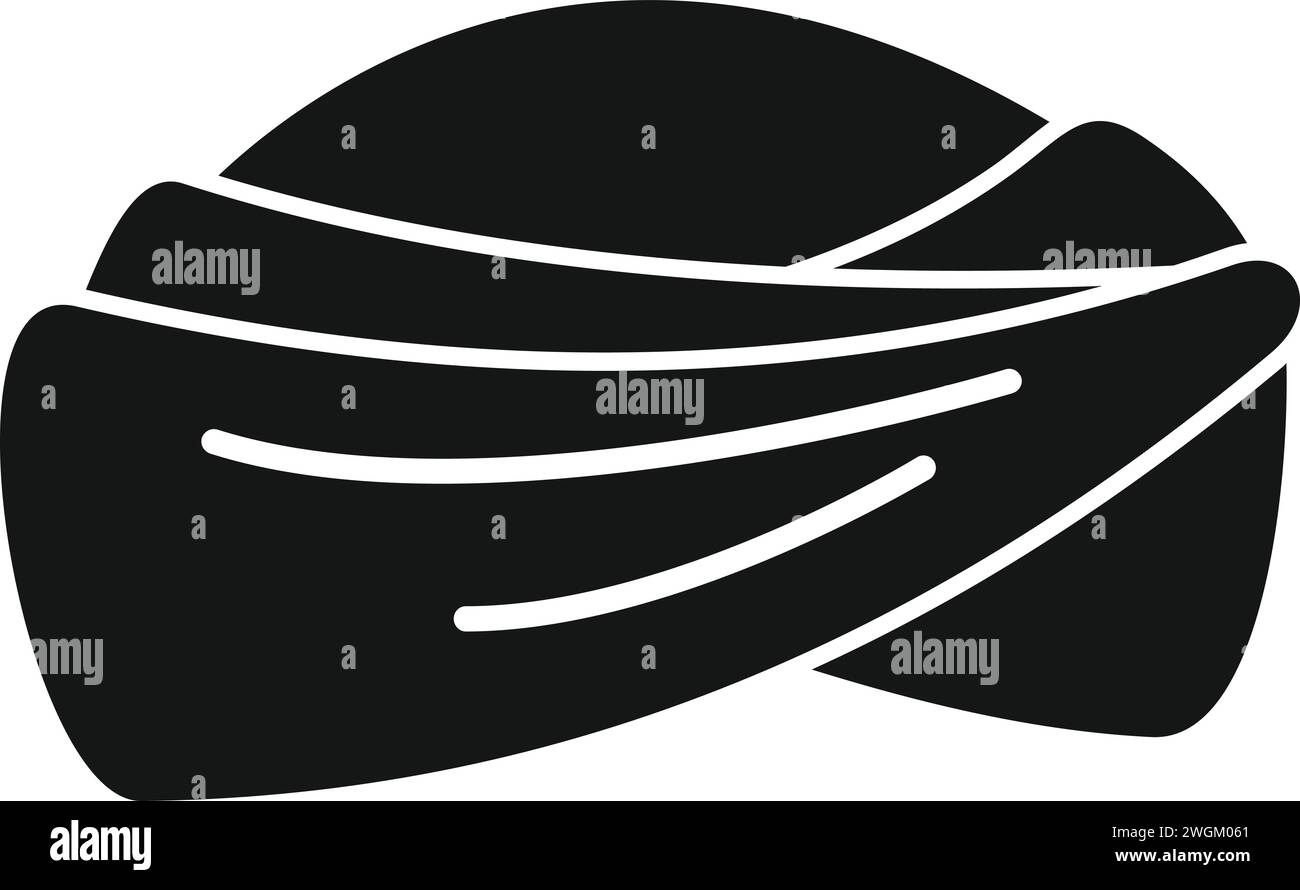 Culture east turban icon simple vector. Cultural costume. Muslim asian ...