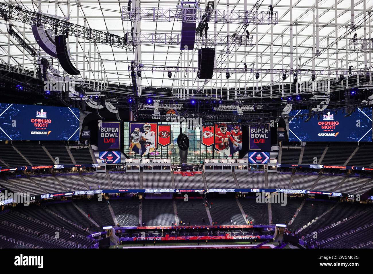 Las Vegas, Nevada, USA. Las Vegas, NV, USA. 05th Feb, 2024. An interior ...