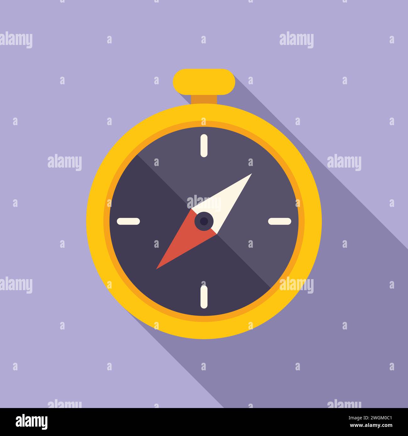 Travel compass icon flat vector. Protection safety health. Happy active ...