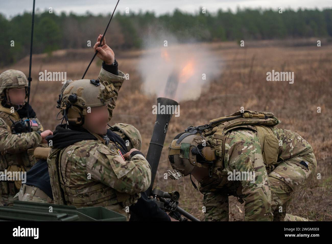 U.S. Soldiers of 1st Battalion, 7th Special Forces Group (Airborne ...