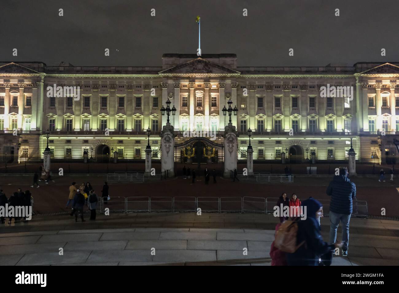 London, UK, 5th February, 2024. General views of Buckingham Palace with ...