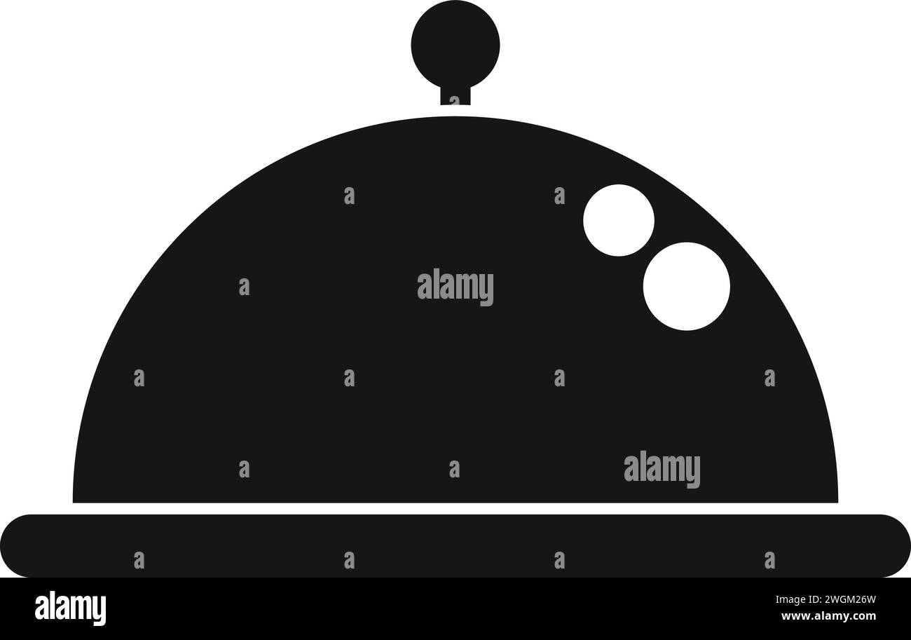 Restaurant food tray icon simple vector. Retirement travel. Service ...