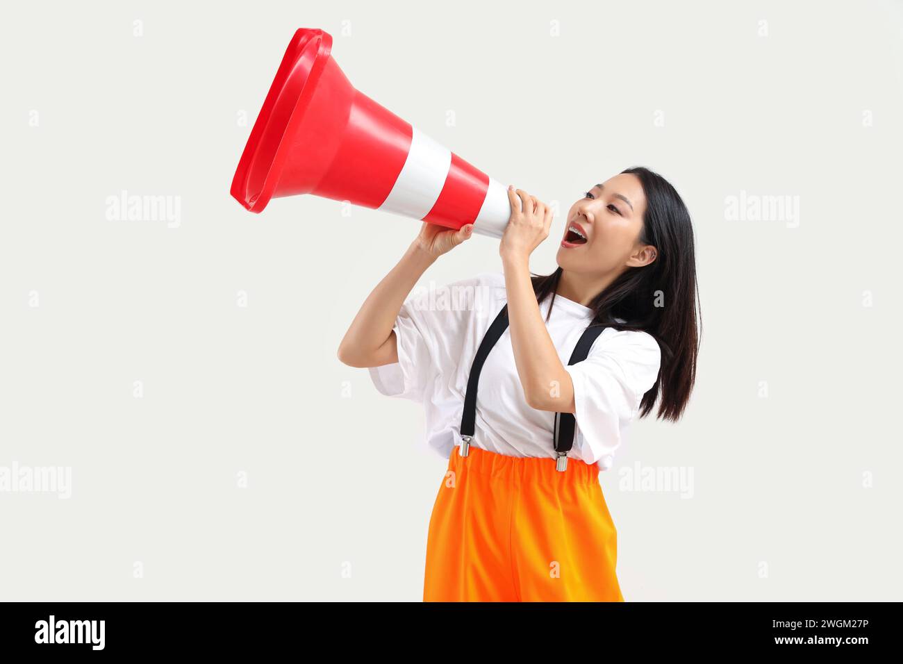 Driving test cone hi-res stock photography and images - Alamy