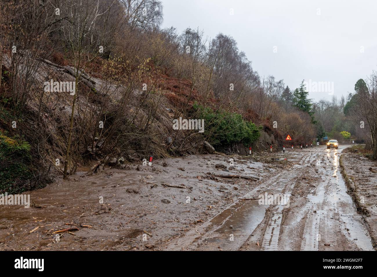 A82 between Inverness and Drumnadrochit, Highlands and Islands, UK. 5th ...