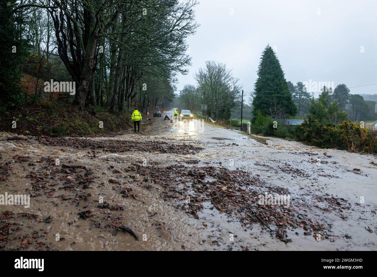 A82 between Inverness and Drumnadrochit, Highlands and Islands, UK. 5th ...