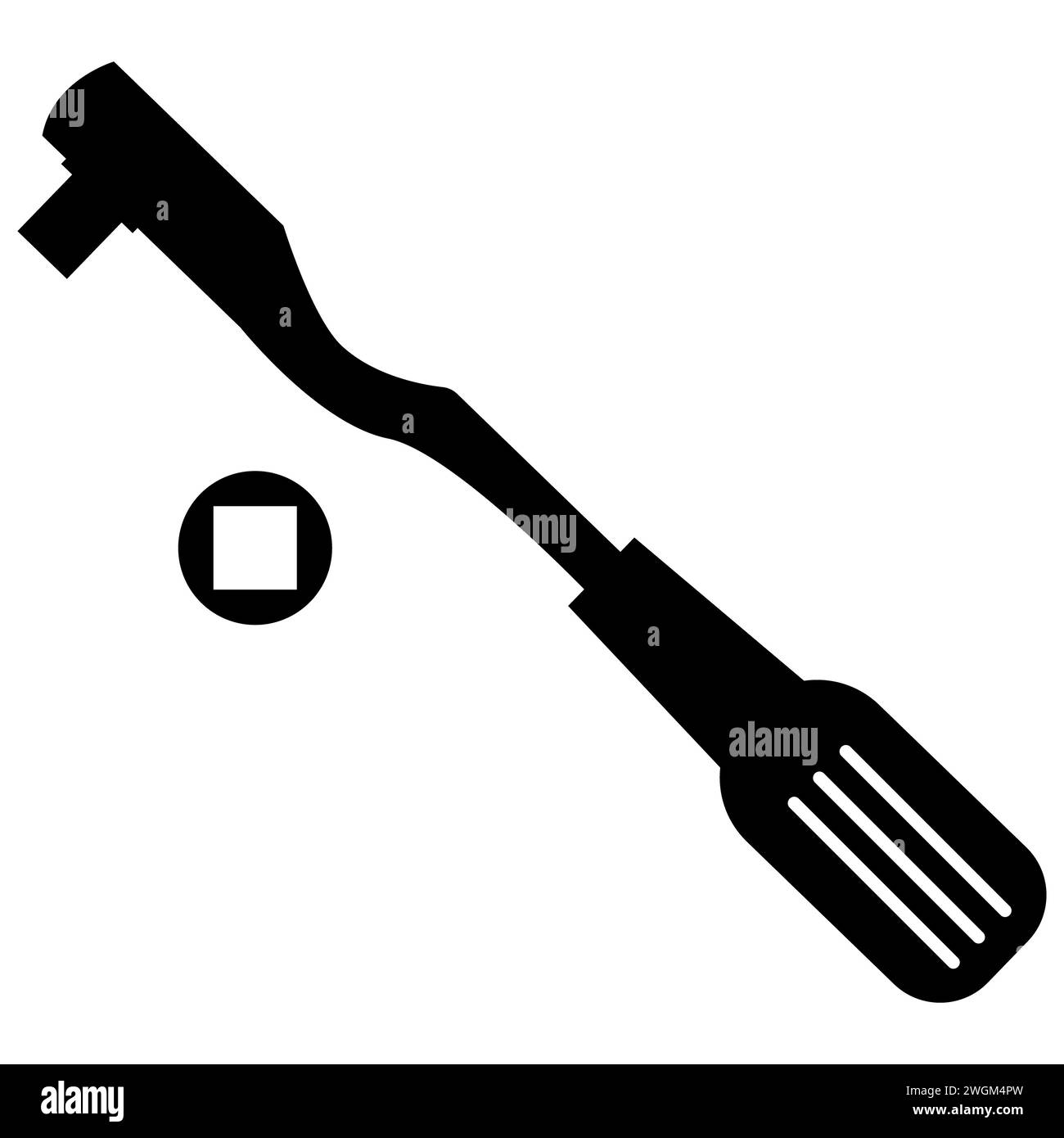ratchet wrench and nuts icon. ratchet key sign. socket wrench symbol ...