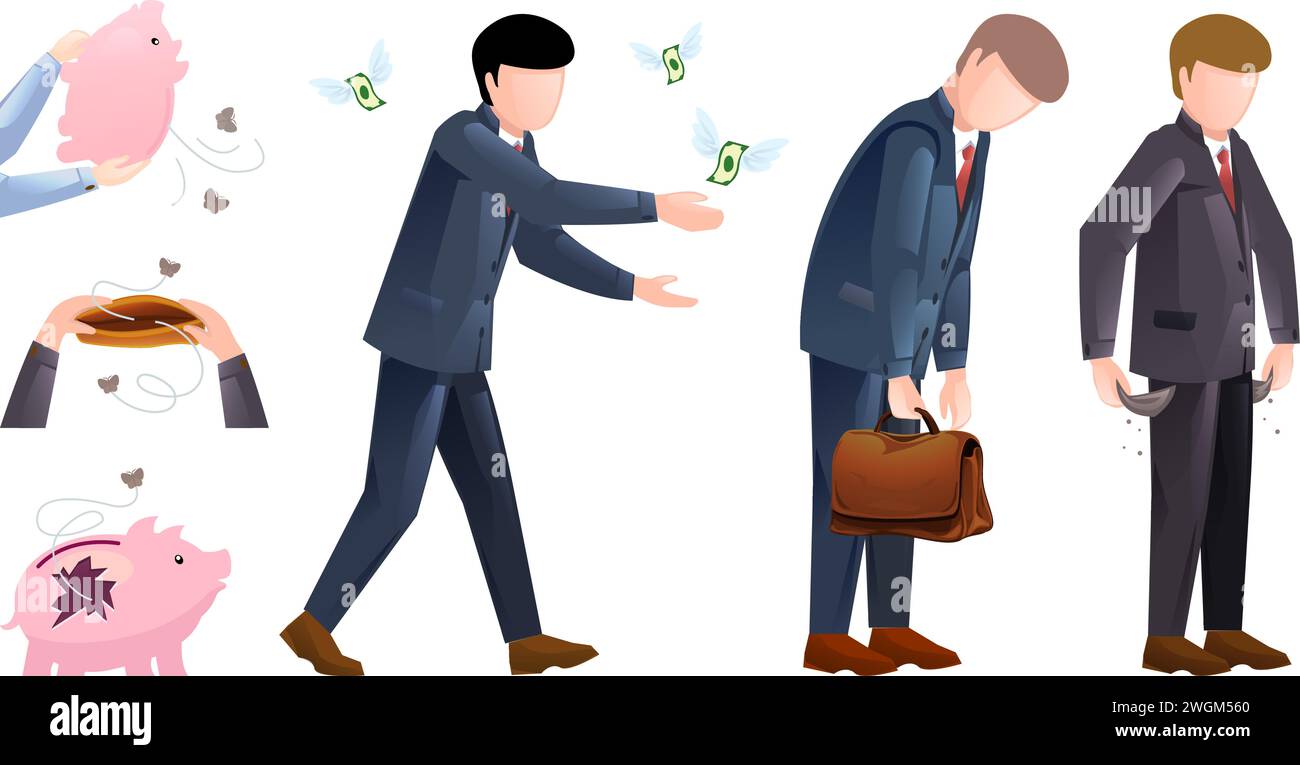 Shut down bank Stock Vector Images - Alamy