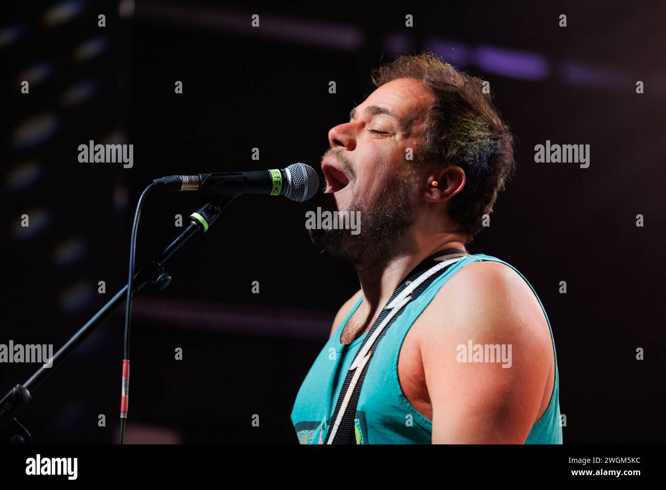 Jeff Rosenstock performing live onstage during his 2024 UK Tour date at ...