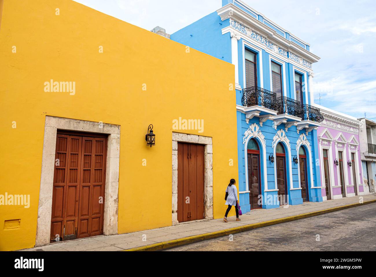 Merida Mexico,Centro Historico center centre district,Calle 59,historic ...