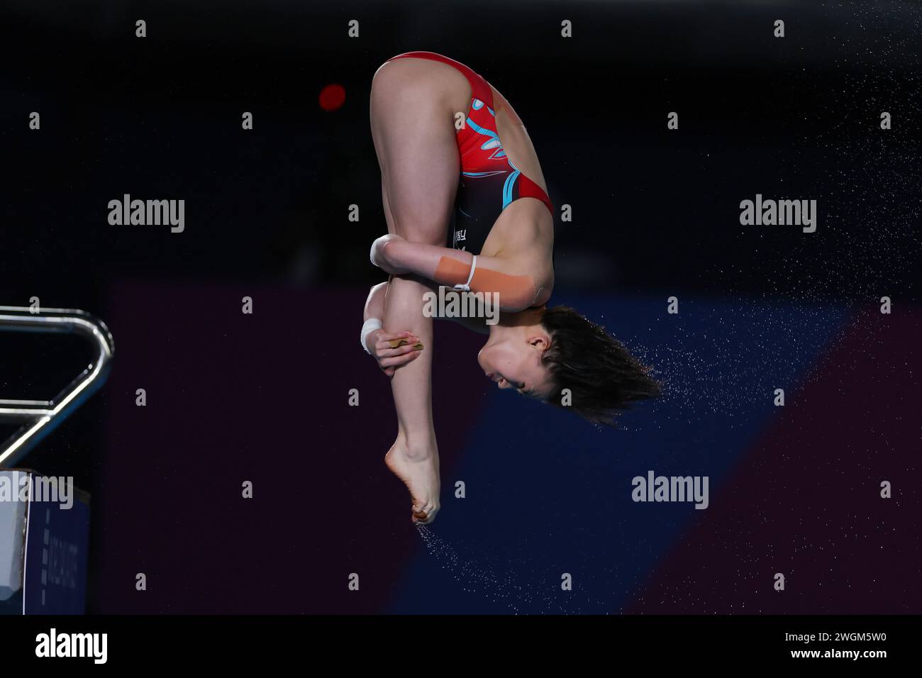 Doha, Qatar. 5th Feb, 2024. Yuxi Chen (CHN) Diving : World Aquatics ...