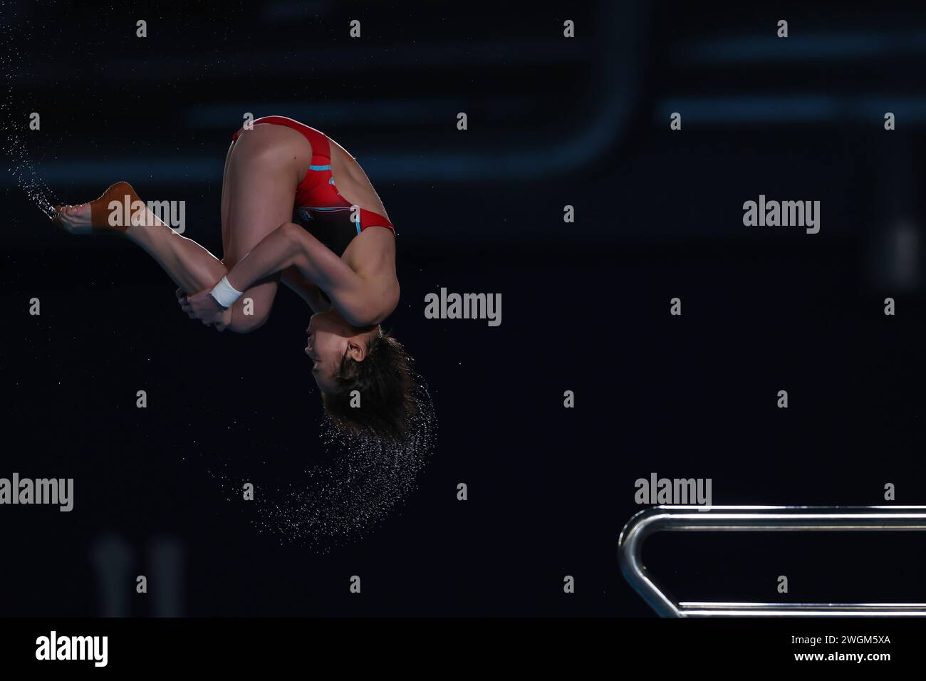 Doha, Qatar. 5th Feb, 2024. Hongchan Quan (CHN) Diving : World Aquatics ...