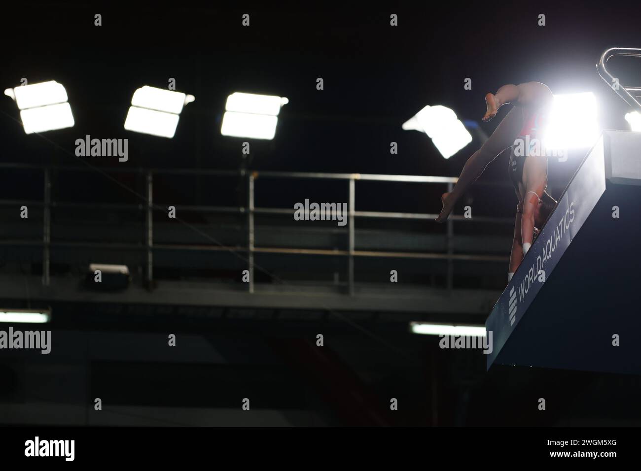 Doha, Qatar. 5th Feb, 2024. Yuxi Chen (CHN) Diving : World Aquatics ...