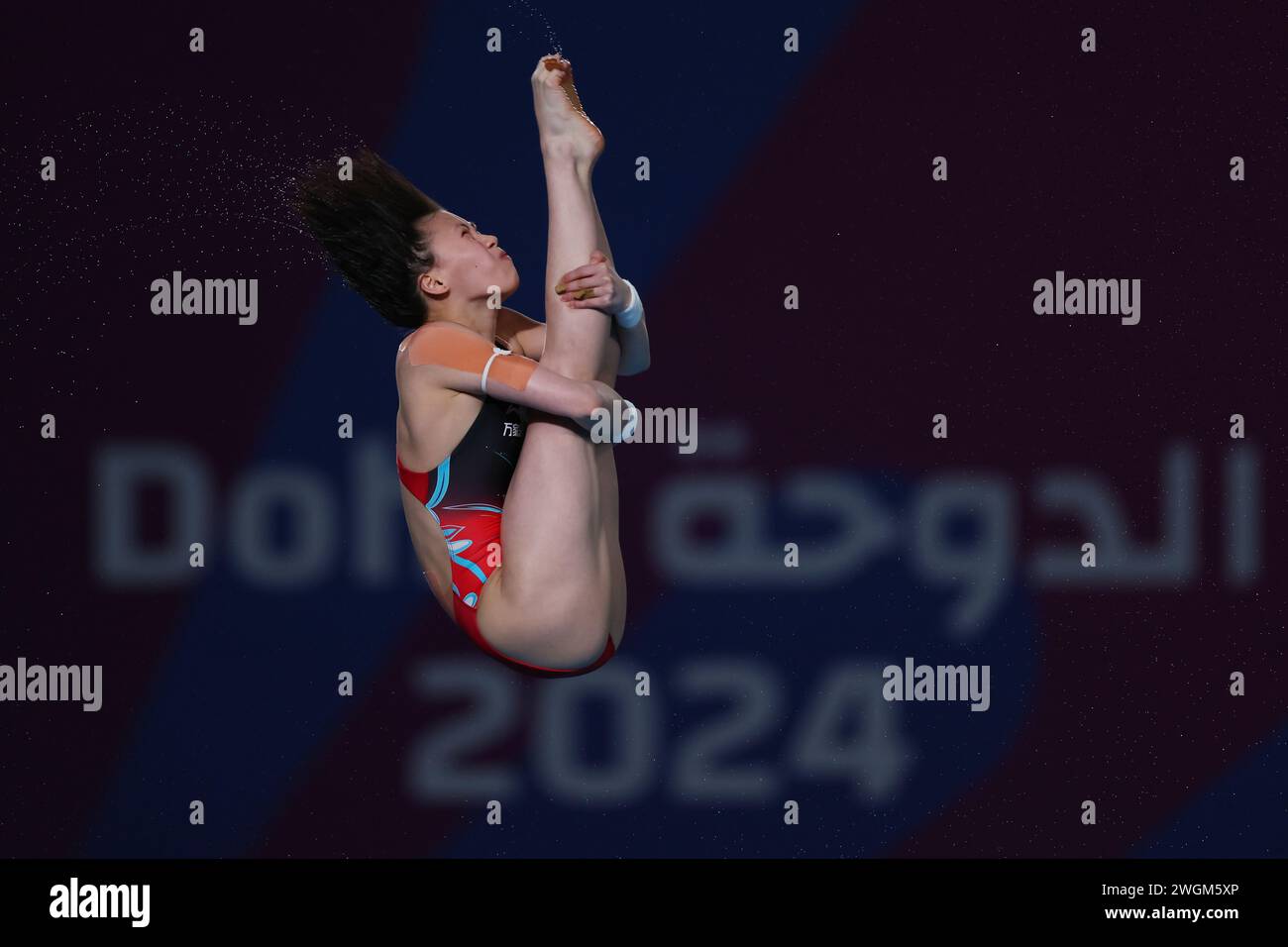 Doha, Qatar. 5th Feb, 2024. Yuxi Chen (CHN) Diving : World Aquatics ...