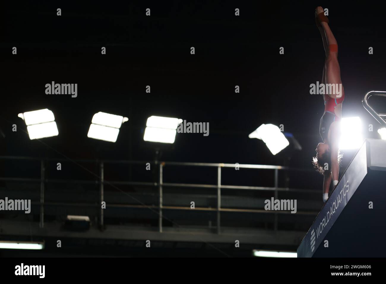 Doha, Qatar. 5th Feb, 2024. Hongchan Quan (CHN) Diving : World Aquatics ...