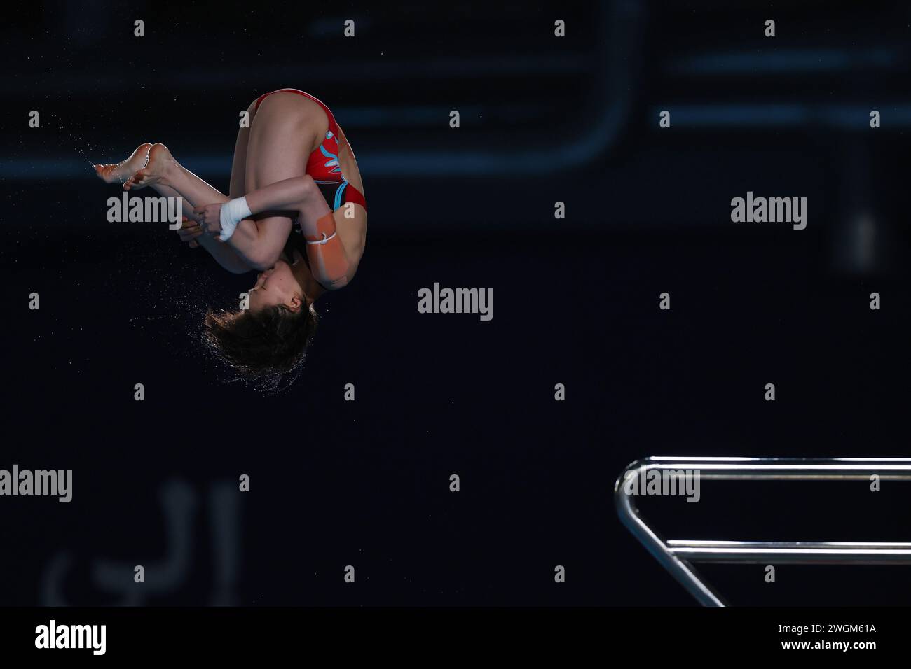 Doha, Qatar. 5th Feb, 2024. Yuxi Chen (CHN) Diving : World Aquatics ...