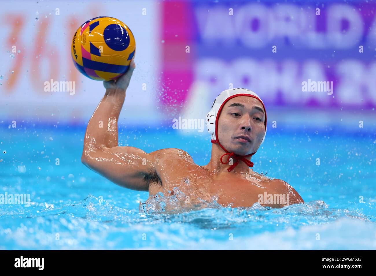 Doha 2024 world water polo championships hi-res stock photography and ...