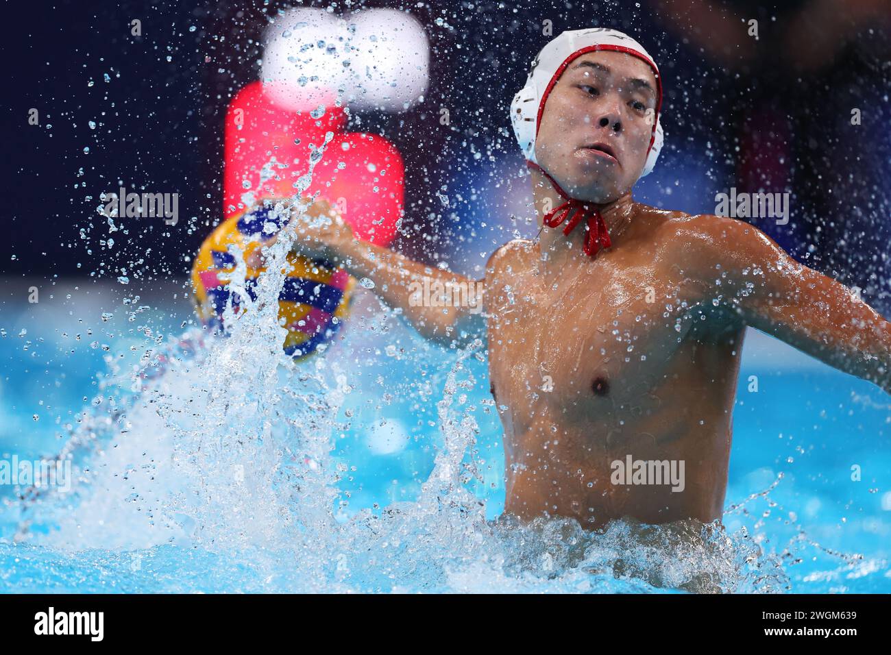 Doha 2024 world water polo championships hi-res stock photography and ...