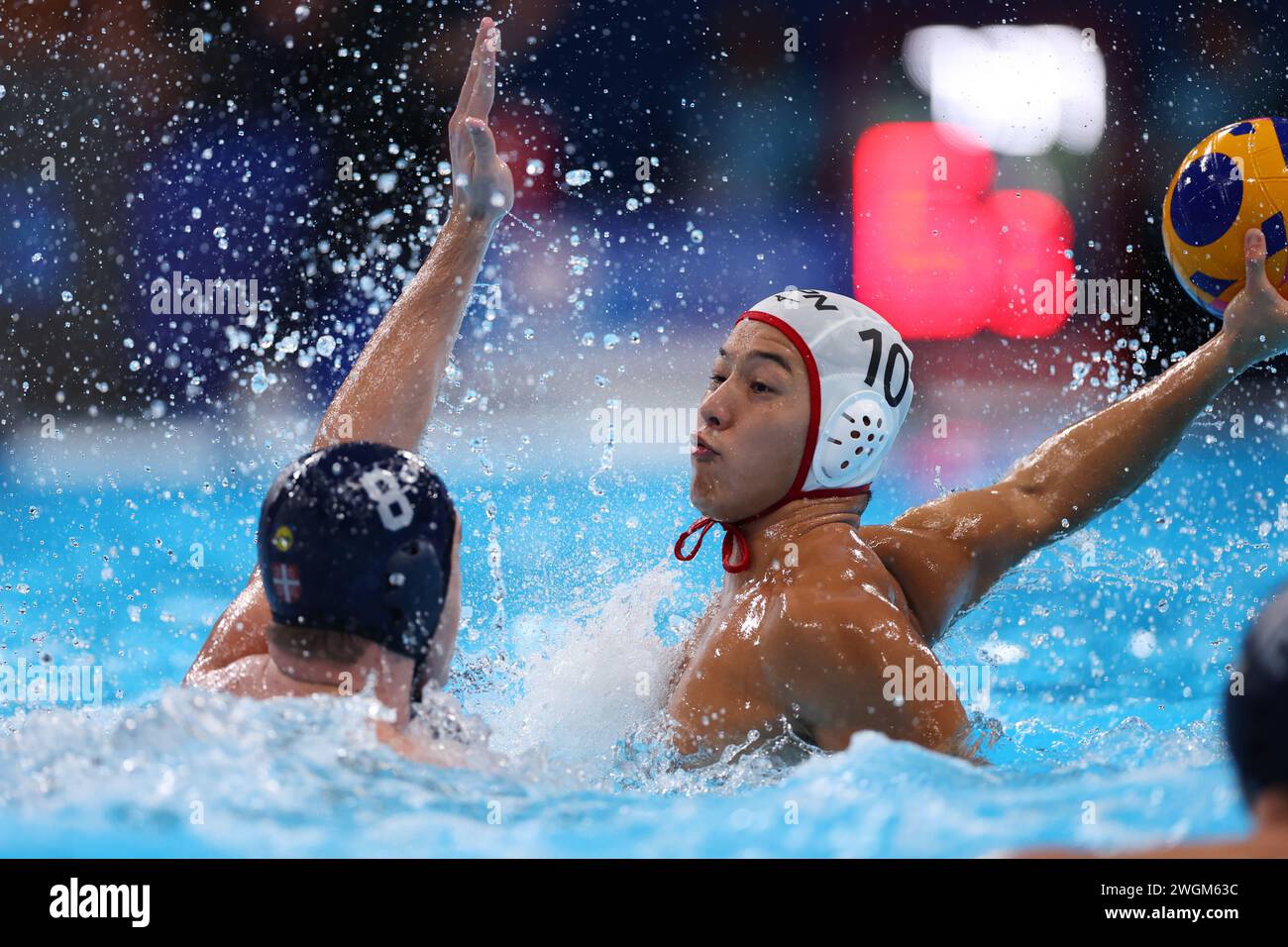 Doha 2024 world water polo championships hi-res stock photography and ...