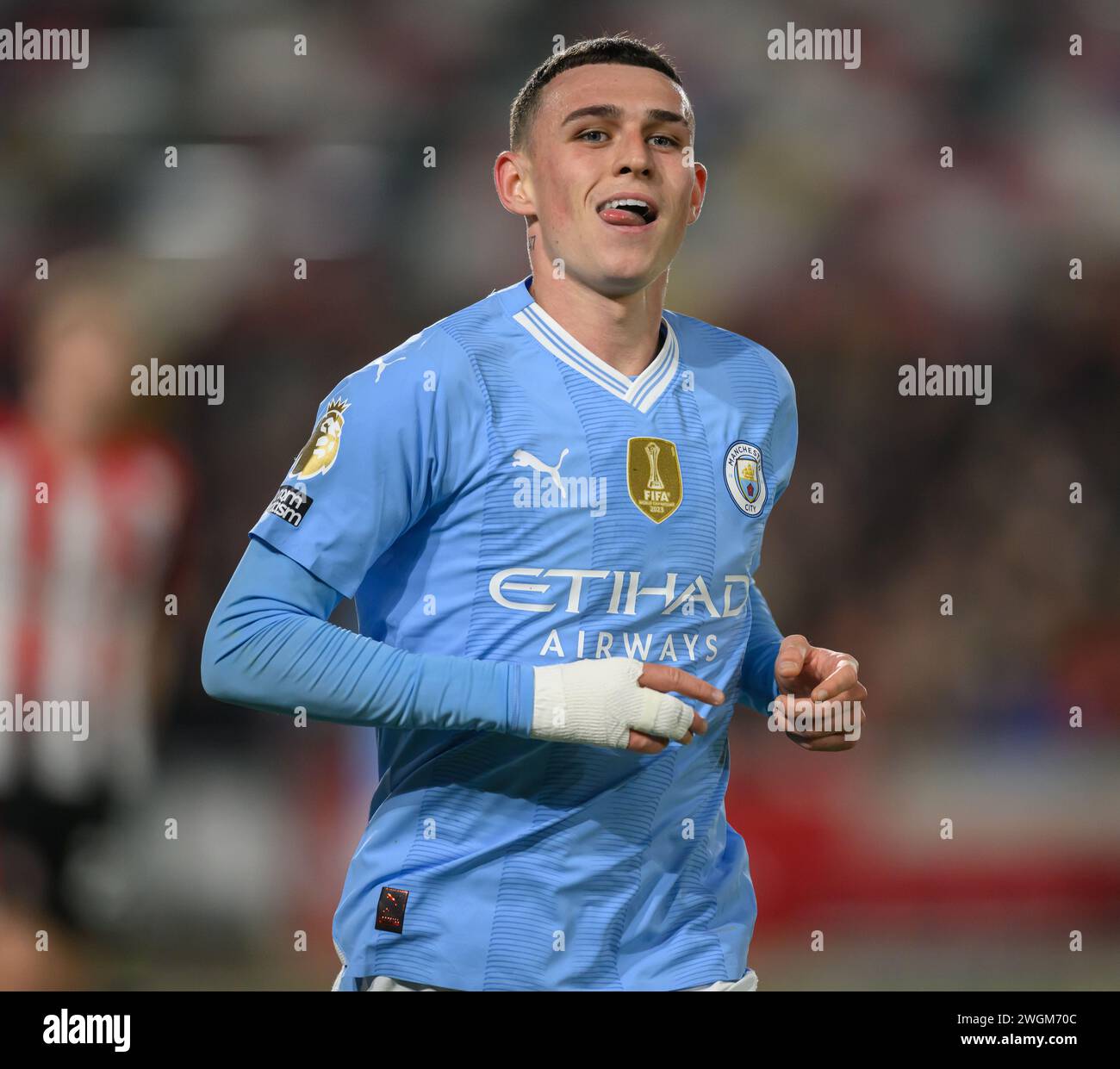 London, UK. 05th Feb, 2024 - Brentford v Manchester City - Premier ...