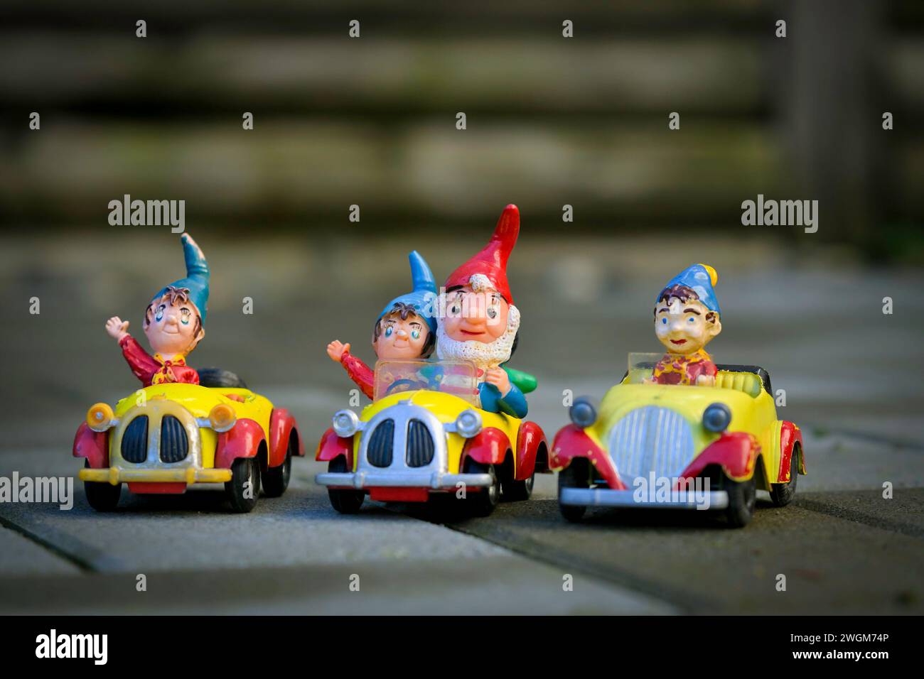 Different iterations of Noddy and his car Stock Photo - Alamy Different iterations of Noddy and his car Stock Photo - Alamy