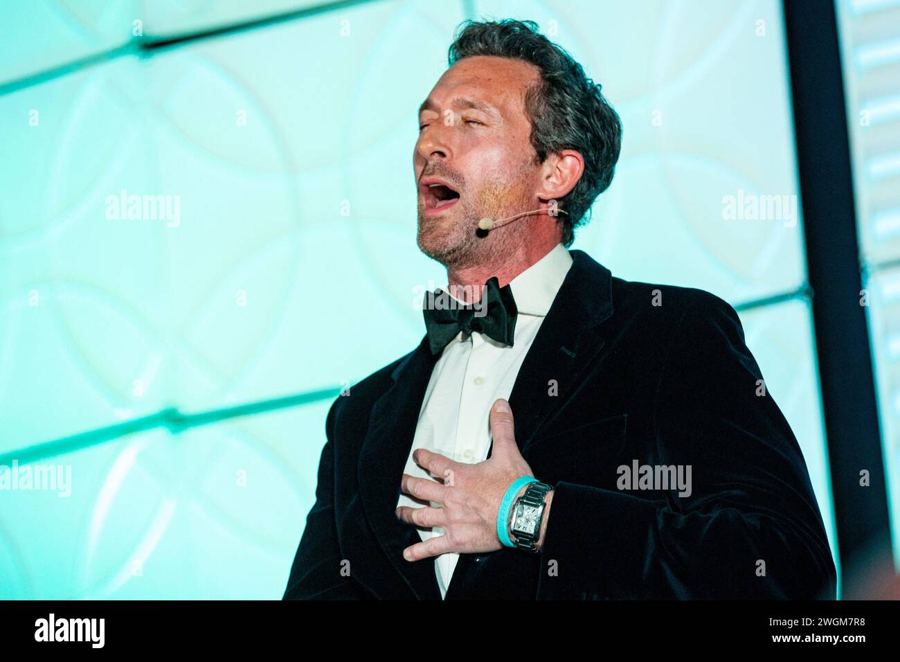 Aaron Lazar, an award-winning actor and singer, receives the Essey ...