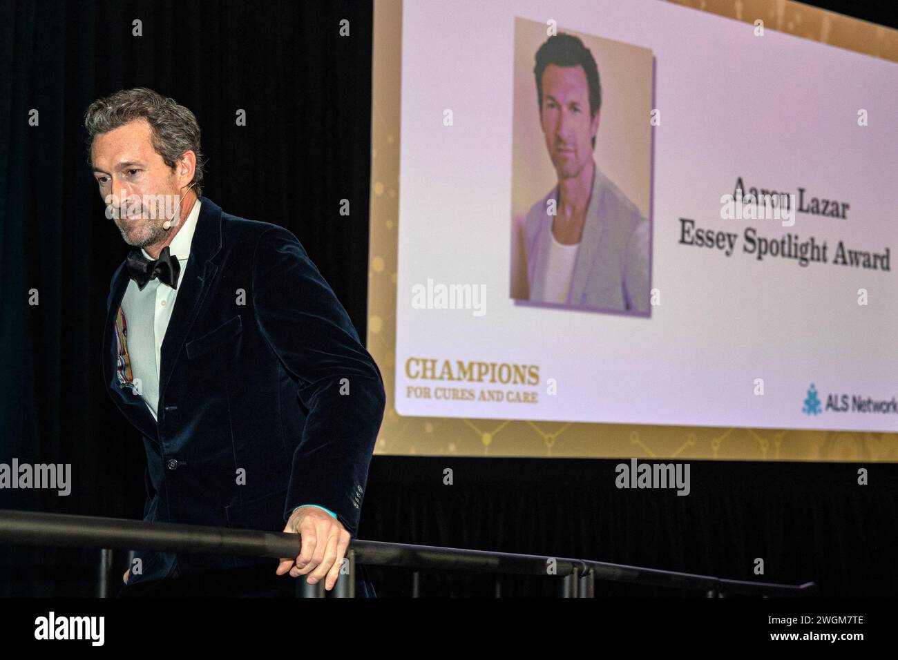 Aaron Lazar, an award-winning actor and singer, receives the Essey ...