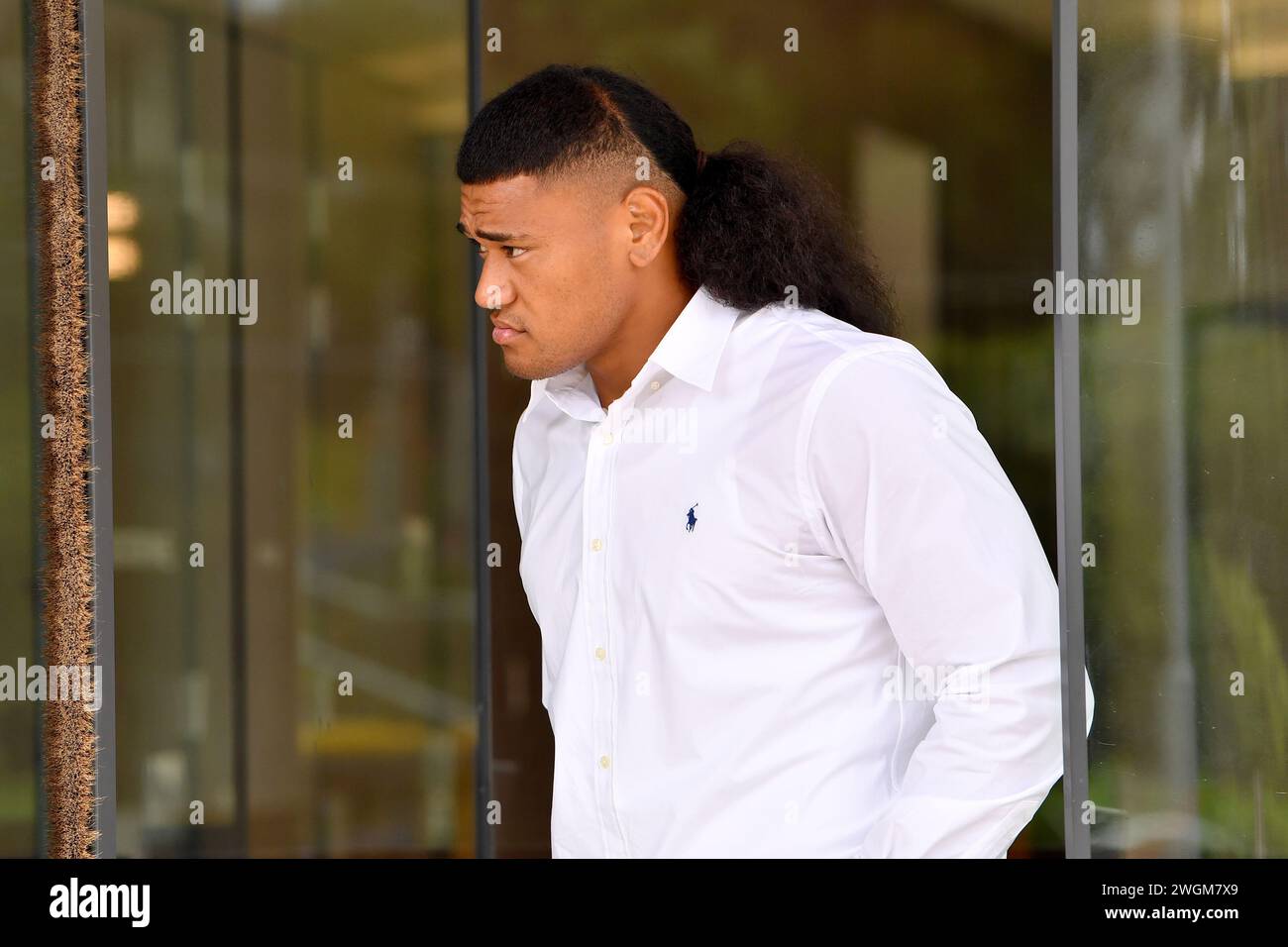 Sydney, Australia. 06th Feb, 2024. Moses Suli departs inquest into the ...