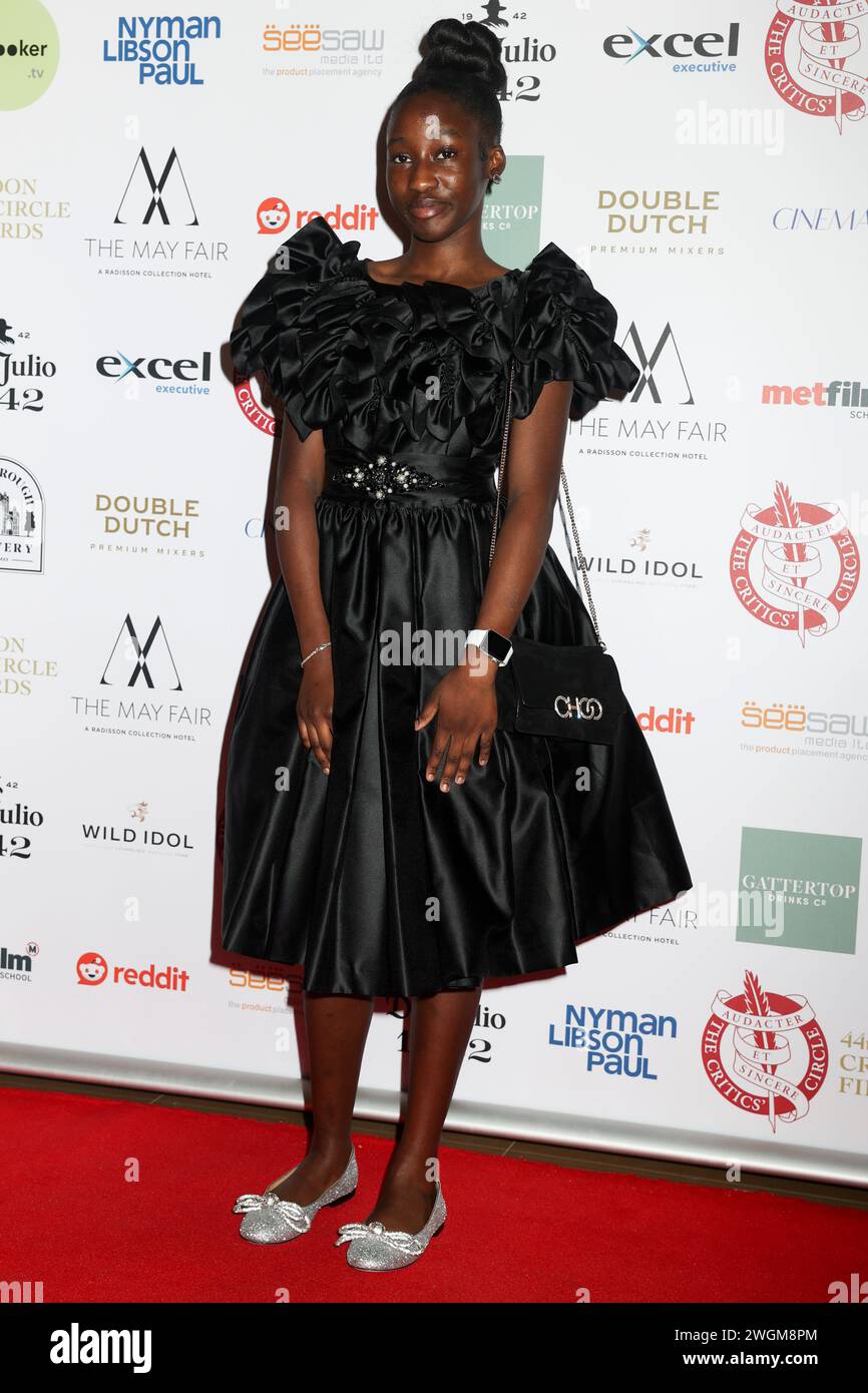 London, UK. 04th Feb, 2024. Le'Shantey Bonsu attends the 44th London ...