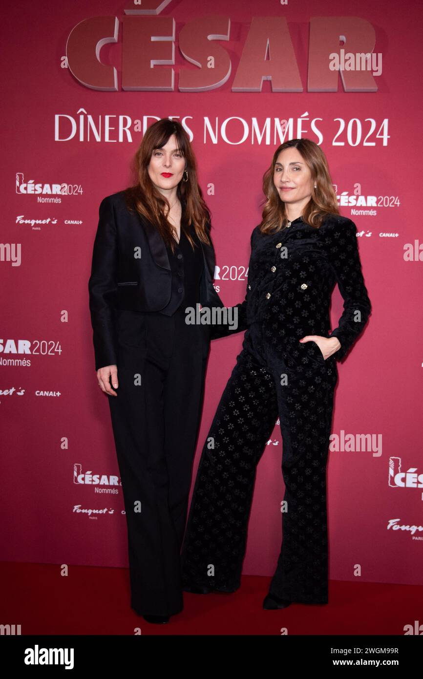 Paris, France. 05th Feb, 2024. Valerie Donzelli and Audrey Diwan ...